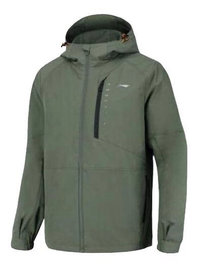 LI-NING Logo 3-in-1 Polar Fleece Sports Windbreaker - Green
