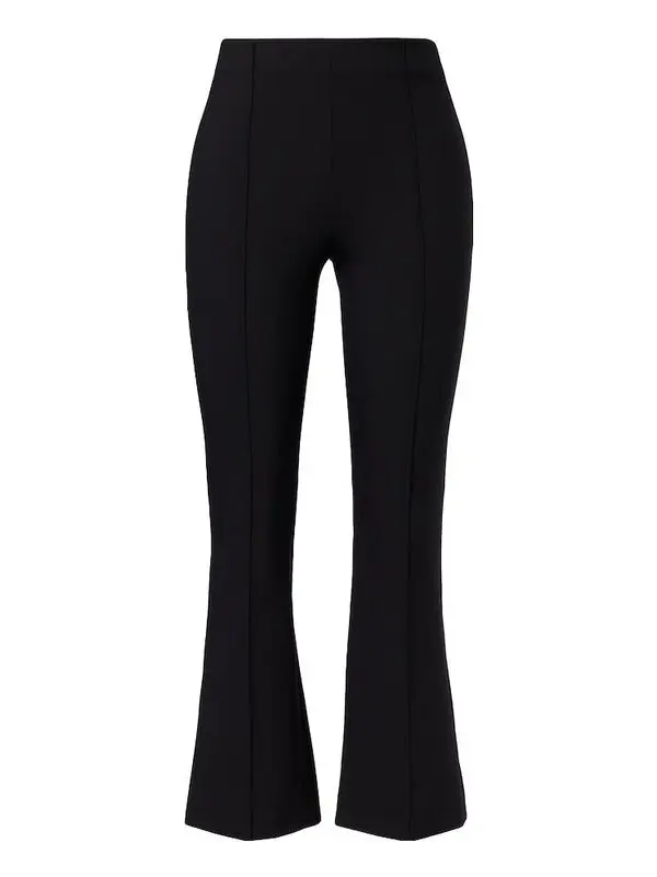 Vince Niki Cropped Flared Pants - Black