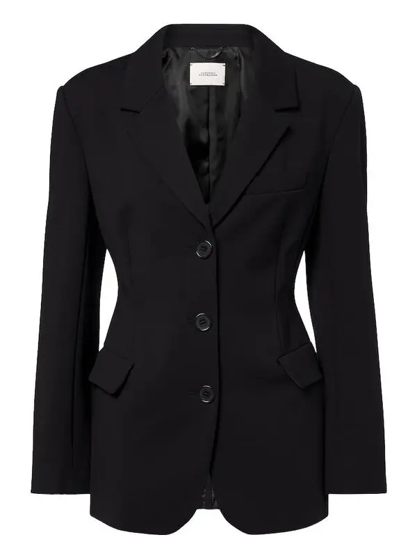 Dorothee Schumacher Emotional Essence Jersey Blazer - Black