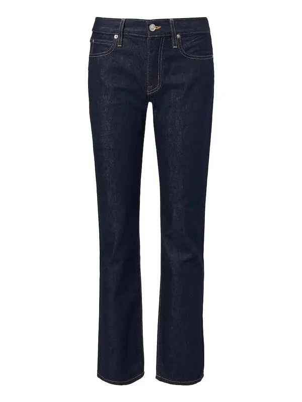 SLVRLAKE Isabel Straight Leg Jeans - Blue