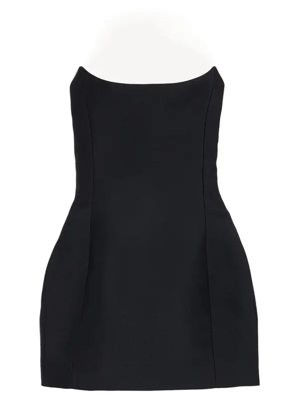 Balenciaga Bustier Mini Dress - Black