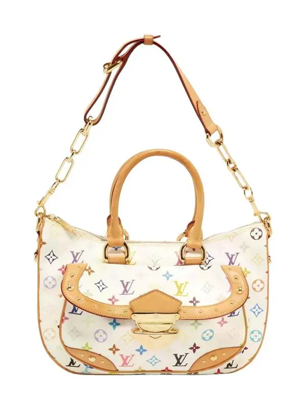 LOUIS VUITTON Rita Monogram Multicolore Tote Bag - White