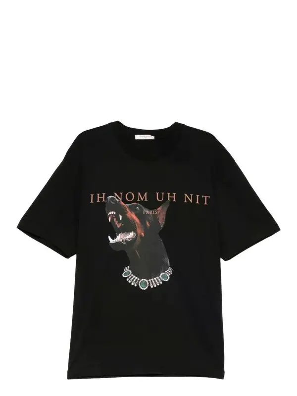 IH NOM UH NIT Graphic-print T-shirt - Black