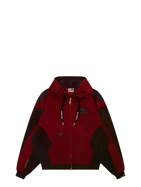 AAPE BY *A BATHING APE Moonface Zip-up Hoodie - Red