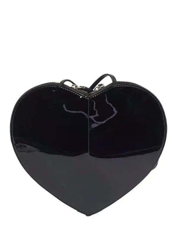 Alaïa Le Coeur Heart Shaped Crossbody Bag - Black
