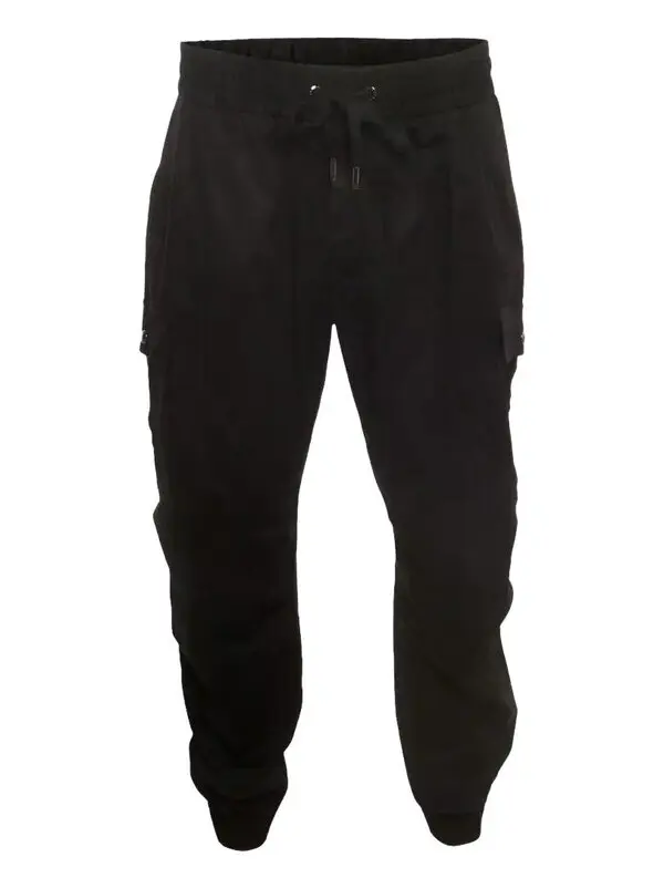 Dolce & Gabbana Cropped Cargo Pants - Black