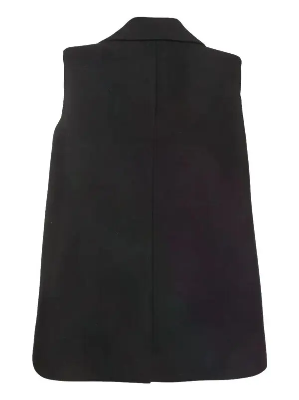 Balenciaga Bell-shaped Blazer Vest - Black