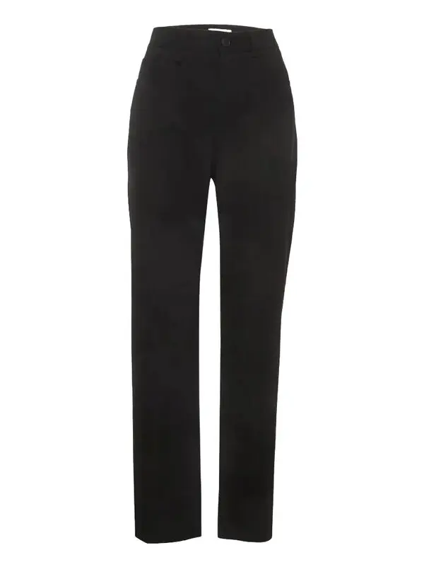 Balenciaga 2021 Straight-leg Tailored Trousers - Black