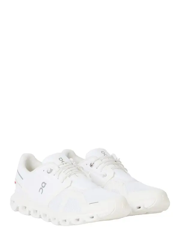 On 6 Waterproof Running Sneakers - White