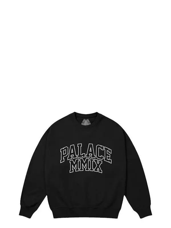 PALACE Mmix Crew Sweatshirt - Black