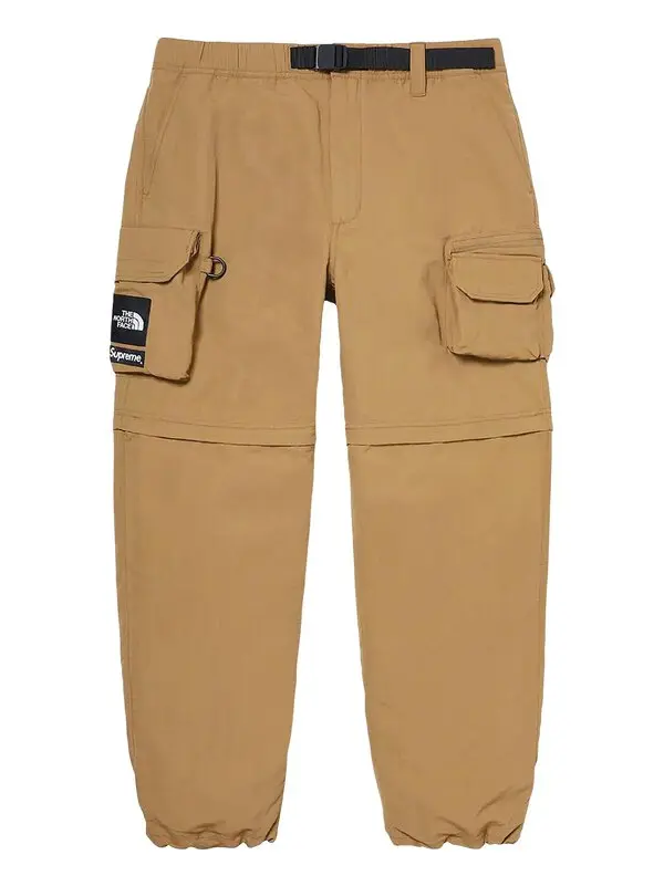 Supreme X The North Face Belted Cargo Convertible Pants - Gold