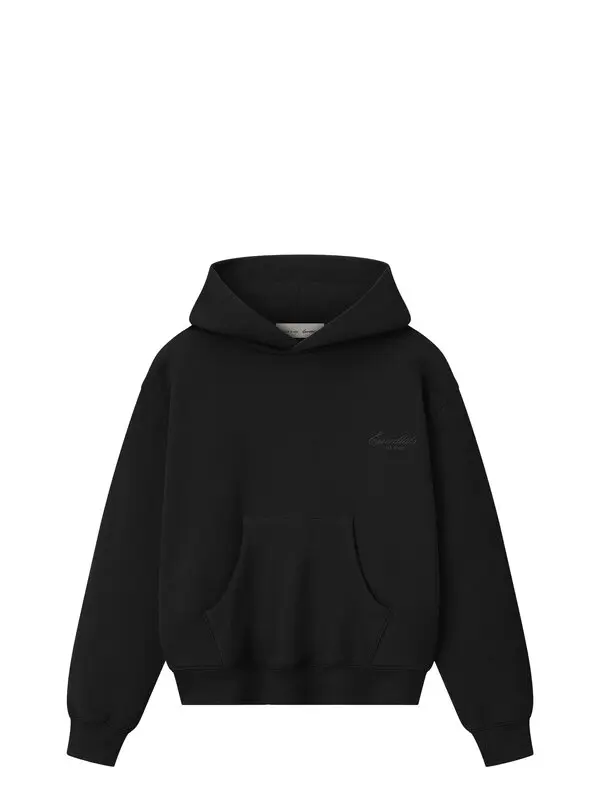 Fear Of God Signature Classic Hoodie - Black