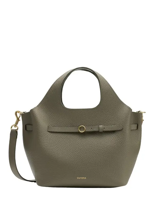 Cuyana Belted Mini Tote - Olive