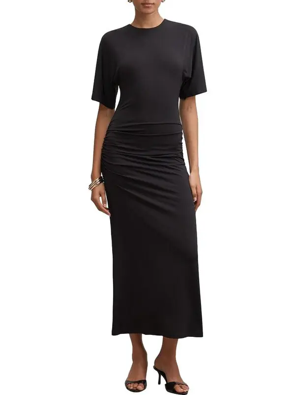 EVER NEW Colbie Jersey Midi Dress - Black