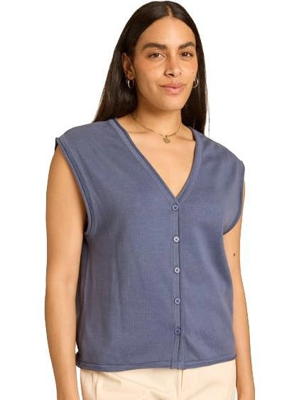 KNOWN SUPPLY Perri Vest - Indigo