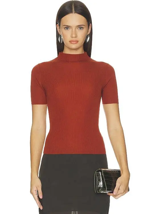 Theory Leenda Top - Umber