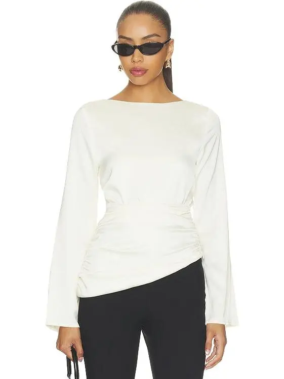 MORE TO COME Daphne Blouse - Ivory