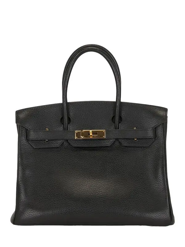 Hermès Ardennes Birkin Retourne Handbag - Noir