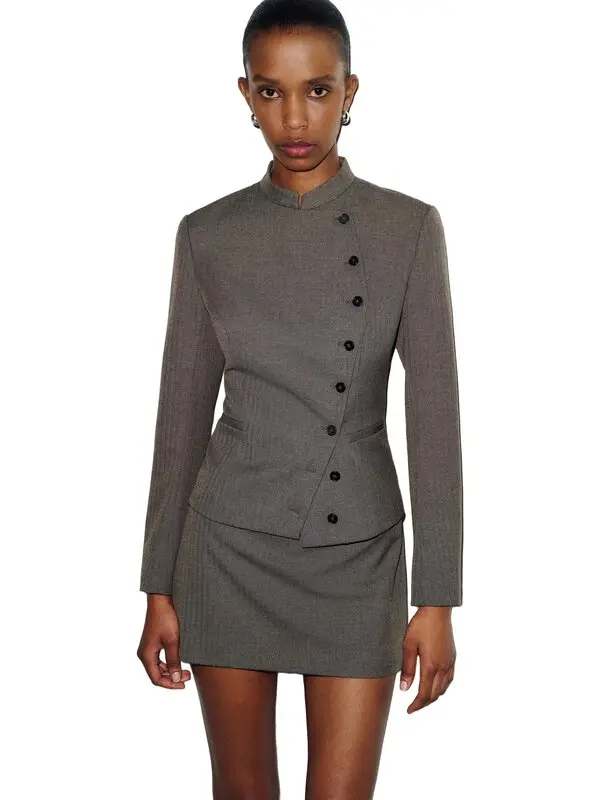 REFORMATION Tova Two Piece Set - Grey