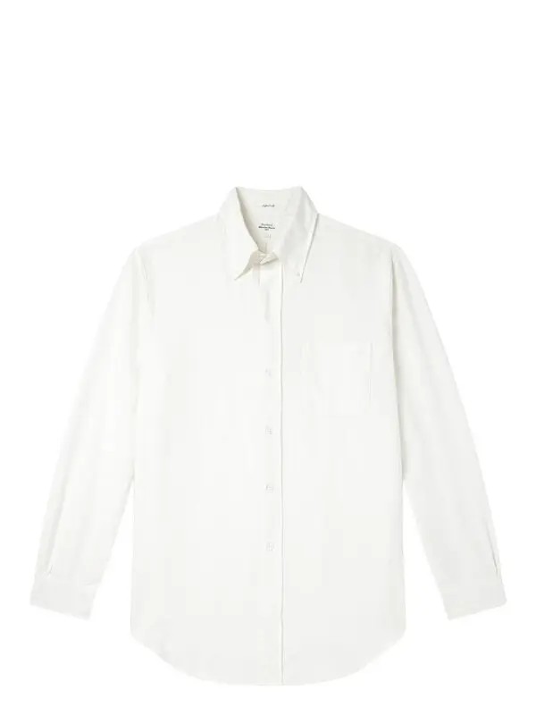 Hartford Cotton-oxford Shirt - White