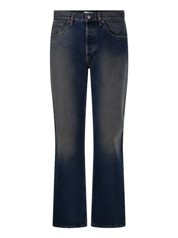 GOLDEN GOOSE Cotton Denim Jeans - Blue