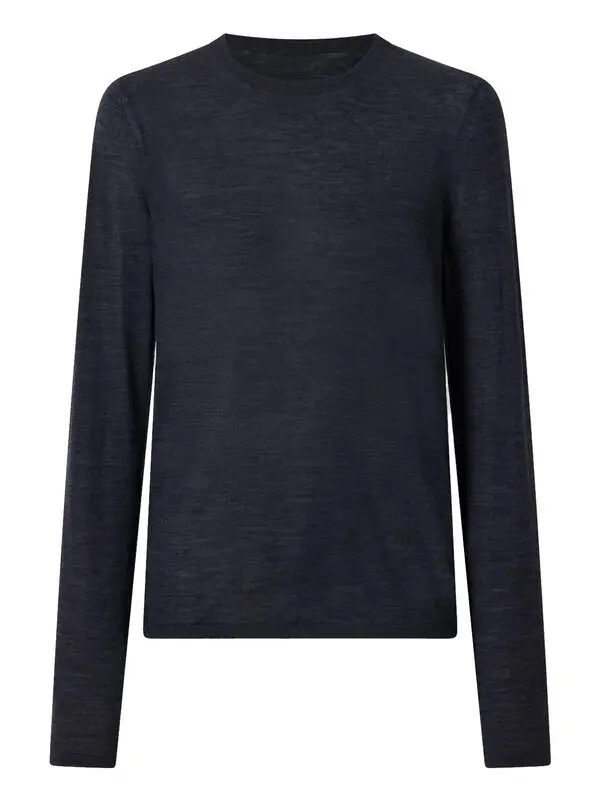 Veronica De Piante Joey Merino Wool Sweater - Blue
