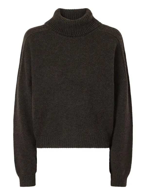 Le Kasha Bangkok Knitted Cashmere Sweater - Brown