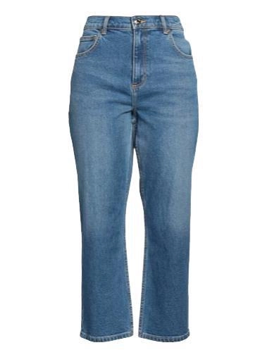 Tory Burch Straight Leg Jeans - Blue