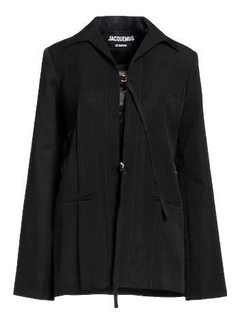 Jacquemus Belted Single-breasted Suit Jacket - Black