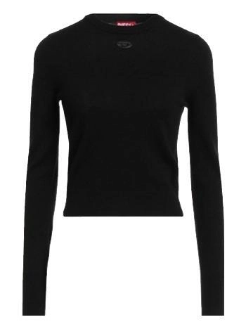 DIESEL® Lightweight Knitted Sweater - Black