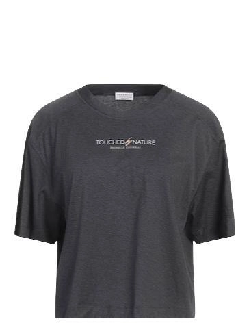 Brunello Cucinelli Jersey Printed T-shirt - Black