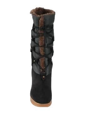 Chloé Color-blocked Wedge Ankle Boots - Black