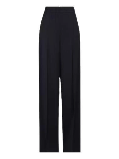 Max Mara High-waisted Wide-leg Trousers - Black