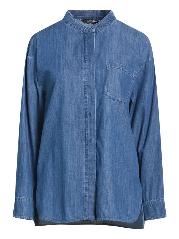 Max Mara Denim Shirts - Blue