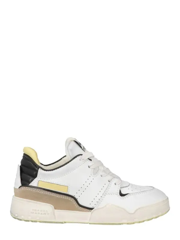 Isabel Marant Étoile Low-top Leather Sneakers - White