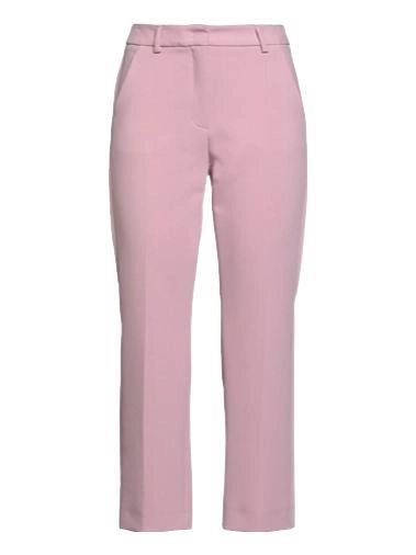 Max Mara Straight-leg Cropped Crepe Trousers - Pink