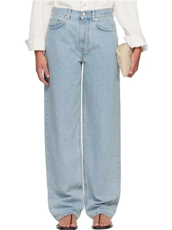 Loulou De Saison Straight-leg Jeans - Blue