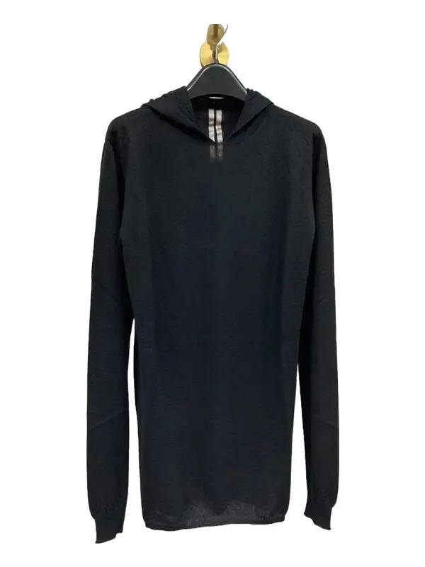 Rick Owens Hooded Sweater - Black