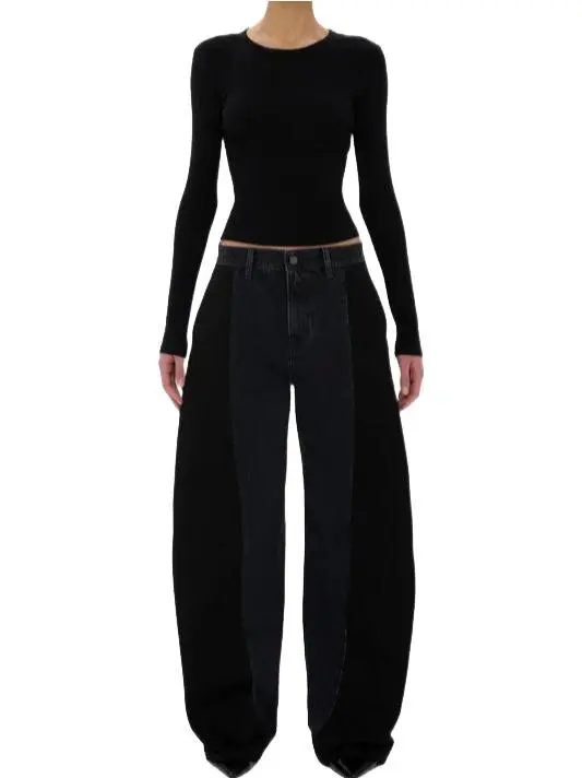 HAIKURE Logo Jeans - Black