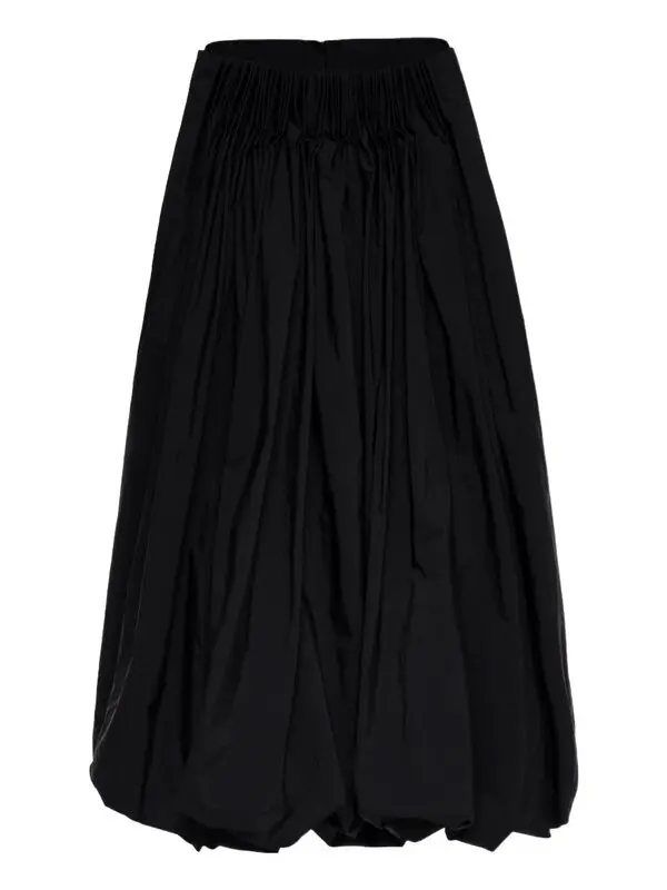 Magda Butrym Long Low-waist Balloon Skirt - Black