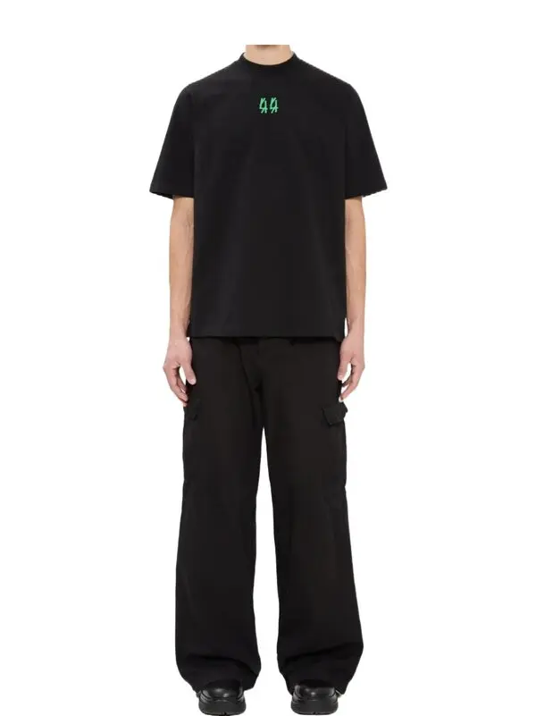 44 LABEL GROUP Darkened Dog Over Tee - Black