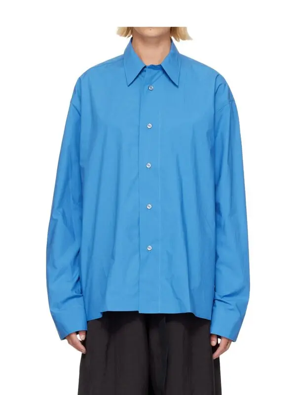 Studio Nicholson Long Sleeve Shirt - Blue