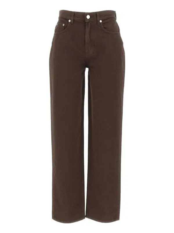 Loulou De Saison Samur Loose Straight Jeans - Brown