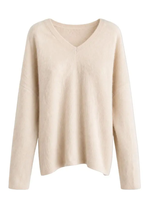Seventy Long-sleeve V-neck Sweater - Light Brown