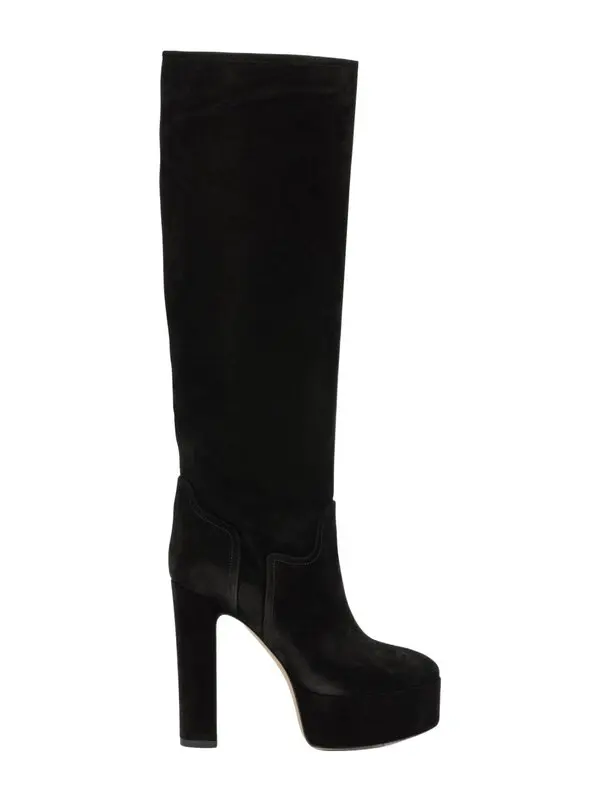 Casadei Platform High-heel Boots - Black