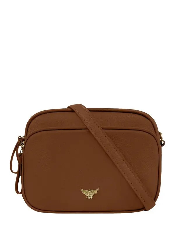 APATCHY LONDON The Betty Leather Camera Bag - Brown