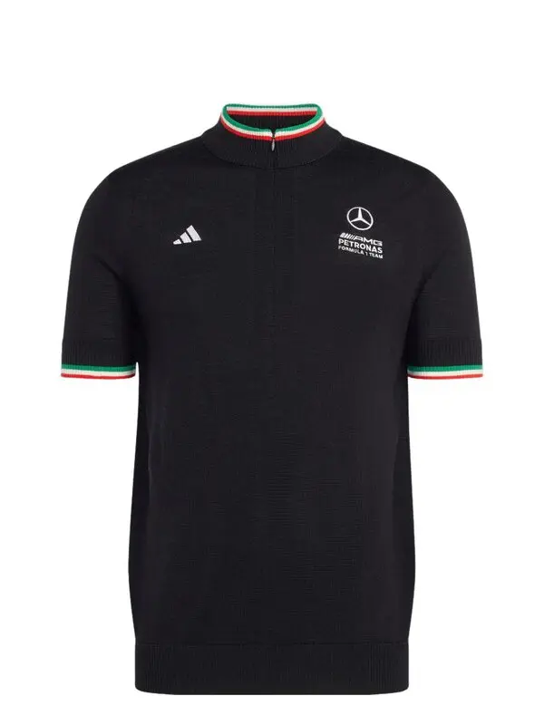 Adidas Mercedes Amg Petronas Formula 1 Team Giro Di Mercedes Merino Top - Black