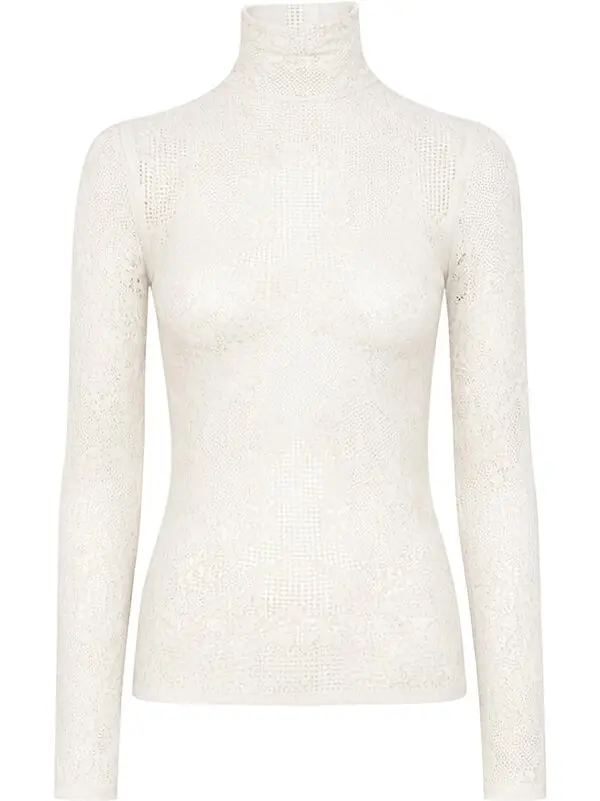 Gabriela Hearst Waite Silk-wool Knit Top - Ivory