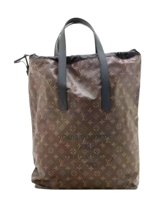 LOUIS VUITTON Monogram Macassar Cavalier Tote Bag - Brown