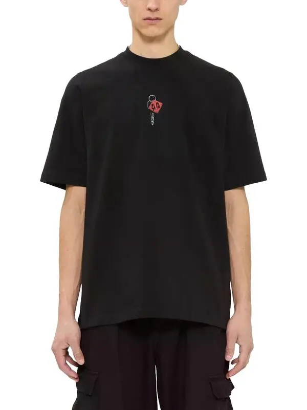 44 LABEL GROUP Forever 44" Graphic T-shirt - Black